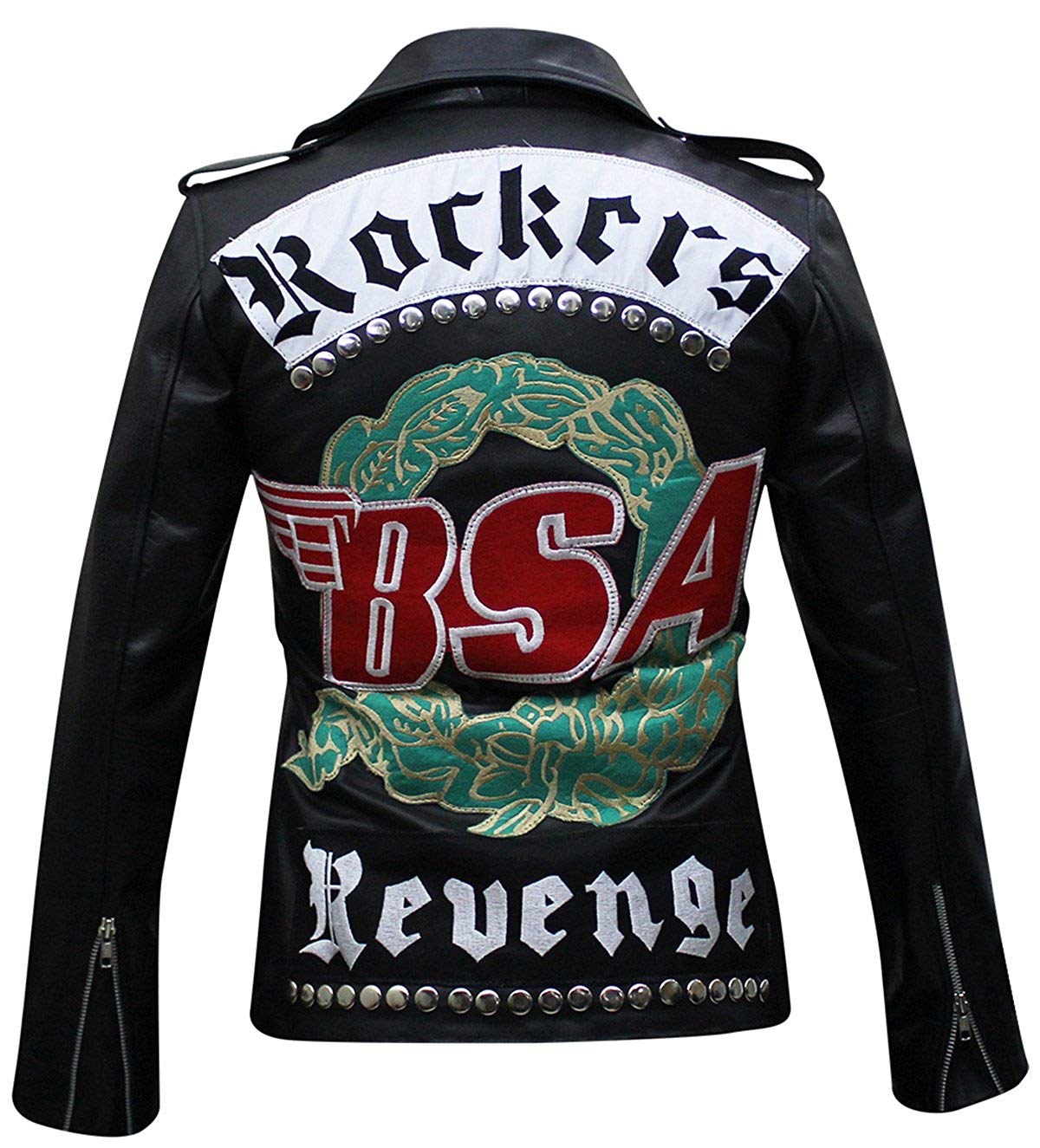 George Michael BSA Faith Rockers Revenge Faux Jacket - AirBorne Jacket
