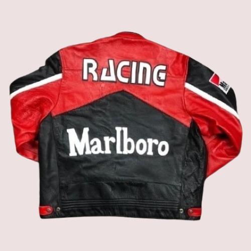 Marlboro Racing Leather Jacket - AirBorne Jacket