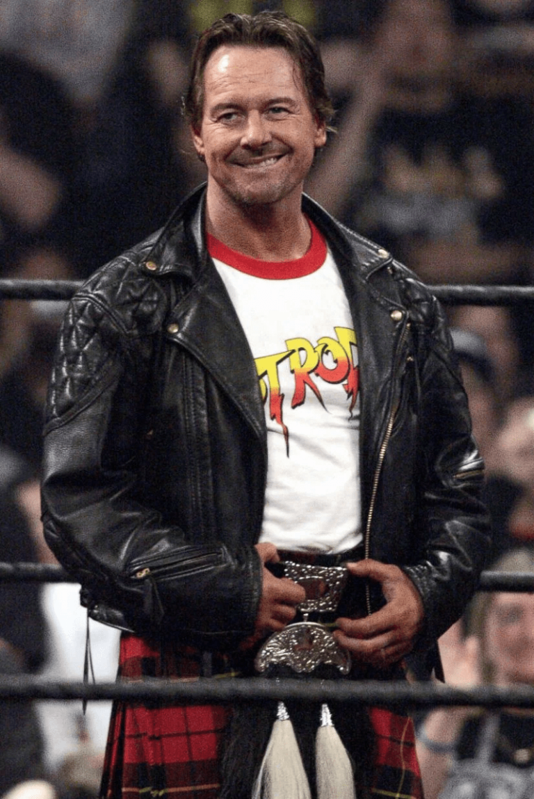 Wrestler Roddy Piper Leather Jacket - AirBorne Jacket